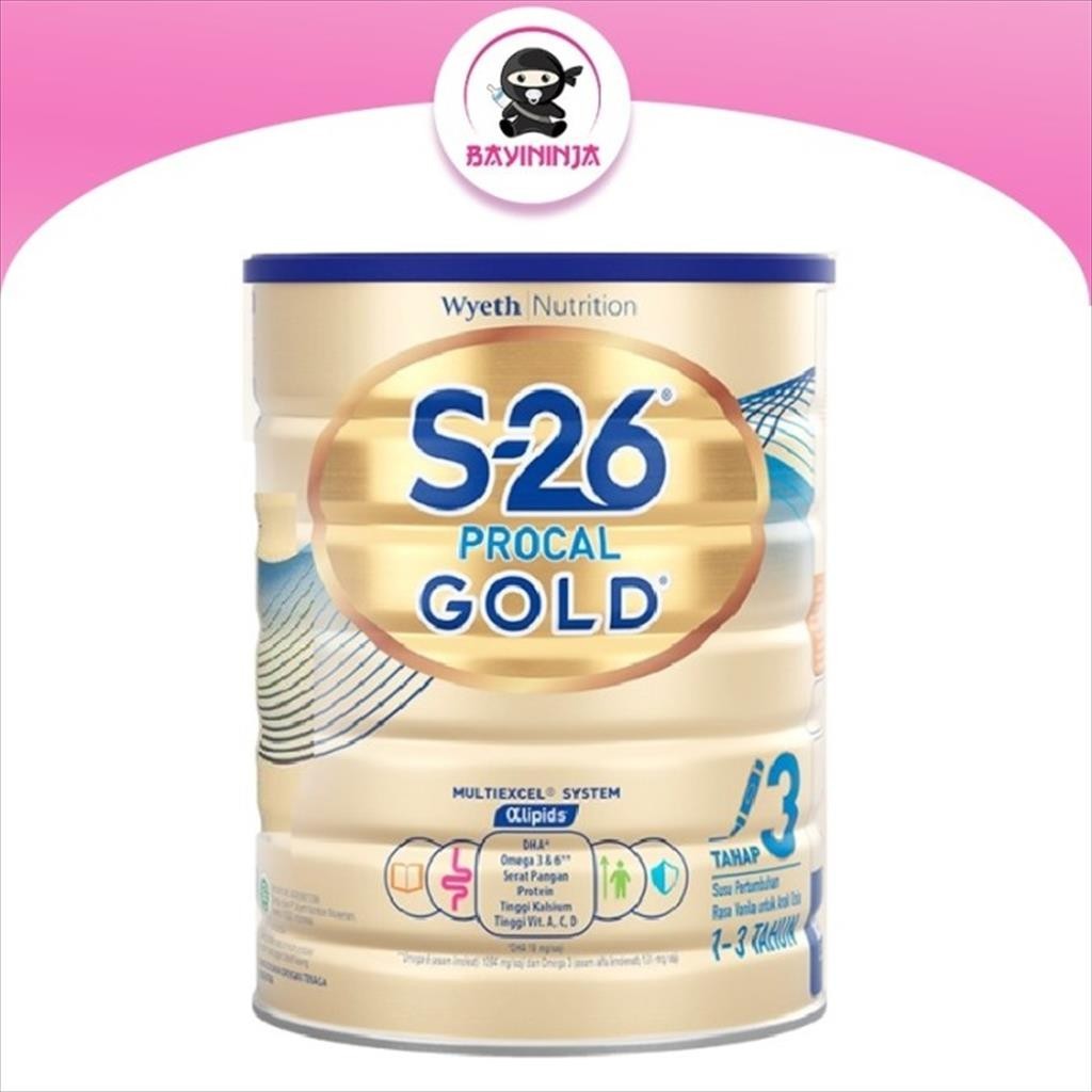 Jual S26 PROCAL Gold 3 Vanila Tin 1600 g | Shopee Indonesia