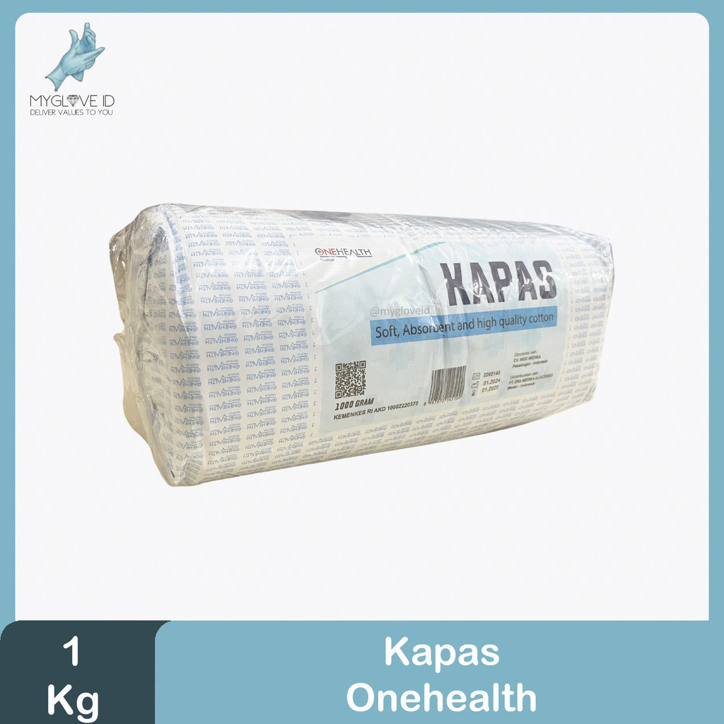 Jual Kapas Luka Pembalut / Absorben 1 Kg Onehealth | Shopee Indonesia