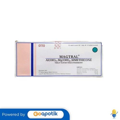 Jual Magtral Strawberry Box 100 Tablet | Shopee Indonesia