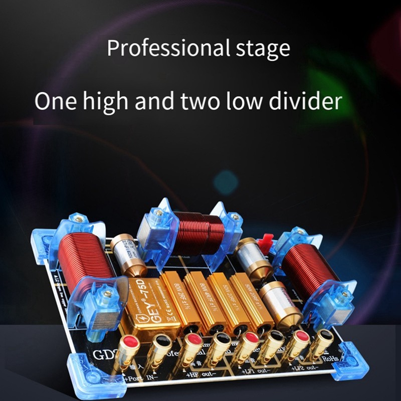 Jual Audio Frequency Divider Stage Speaker 2 Way Divider HIFI Speaker ...