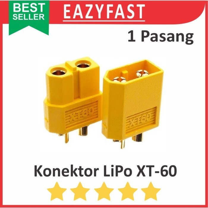 Jual Konektor Baterai LiPo XT60 XT 60 Male Female Jack Socket Banana Plug 1 Pasang Pair Socket ...