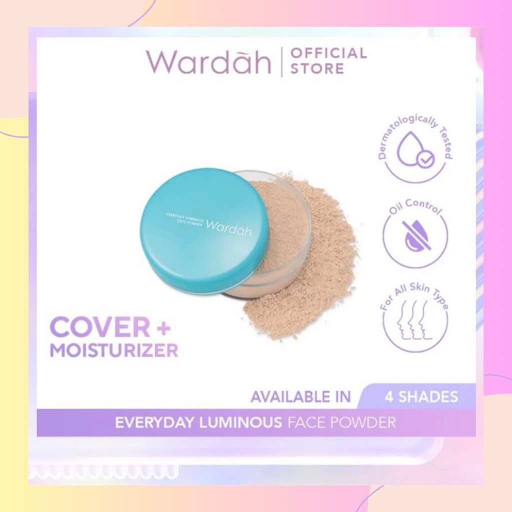 Jual Wardah Everyday Luminous Face Powder 30g | Shopee Indonesia