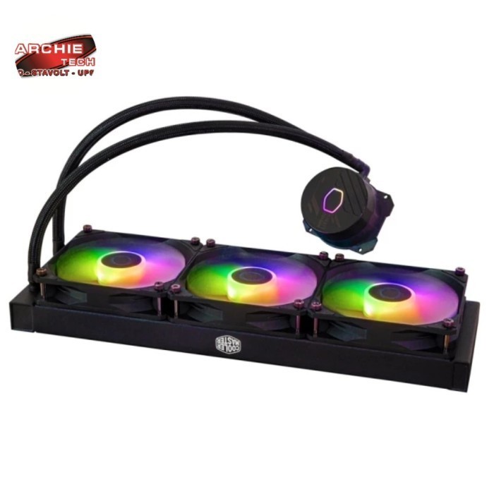 Jual Cooler Master MasterLiquid ML360L Core ARGB CPU Cooling Liquid 360 ...
