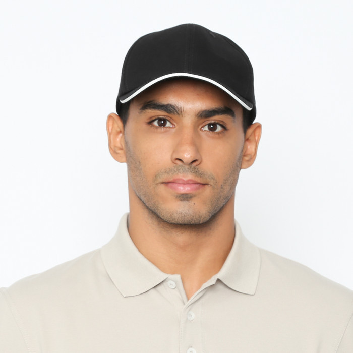 Jual VALINO Topi Casual Hitam Putih Pria All Size - V-CFCY12-B9 ...