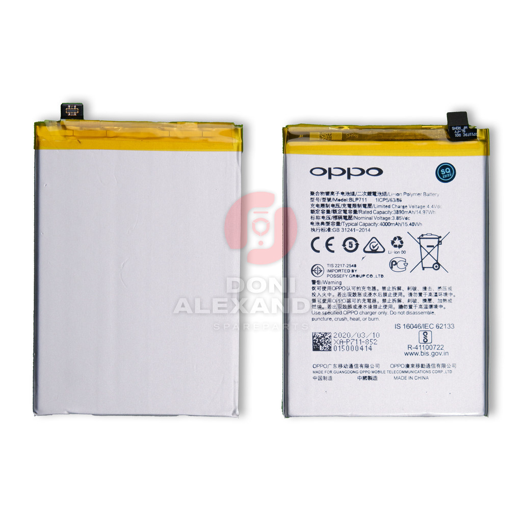 Jual BATERAI BATTERY BATRE OPPO A1K BLP711 - REALME C2 BLP721 ORIGINAL ...