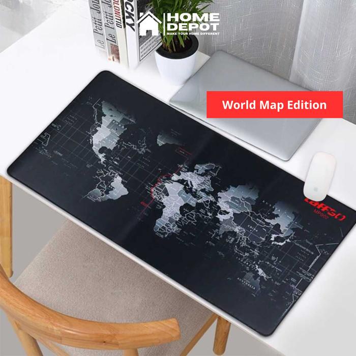 Jual Mousepad Gaming Motif Peta Dunia Pad Desk Mat World Map Edition ...