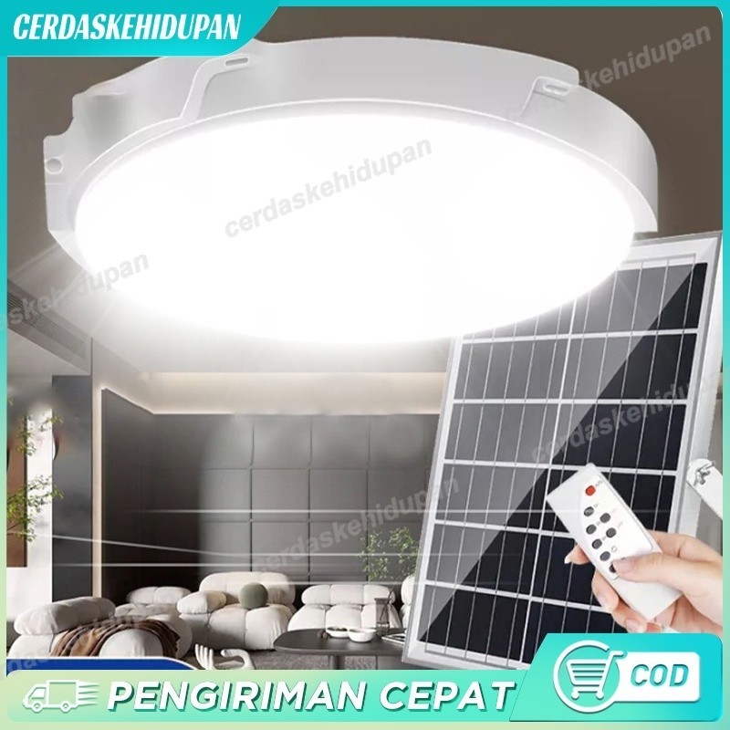 Jual lampu taman surya plafon rumah Lampu Langit-langit LED Surya ...