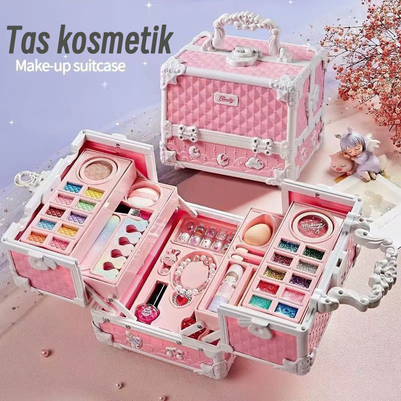 Jual Princess Make Up Bag Unicorn / Alat Rias Anak Fungsi Real ...