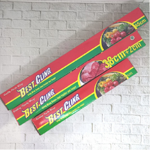 Jual Plastik Wrapping Cling | BEST CLING PLASTIC WRAP 30 CM X 30 M I 38 ...