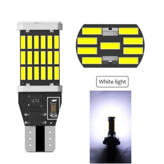 Jual Lampu Led Motor T10 45SMD Untuk Sein Sen Senja Kota Super Terang | Shopee Indonesia