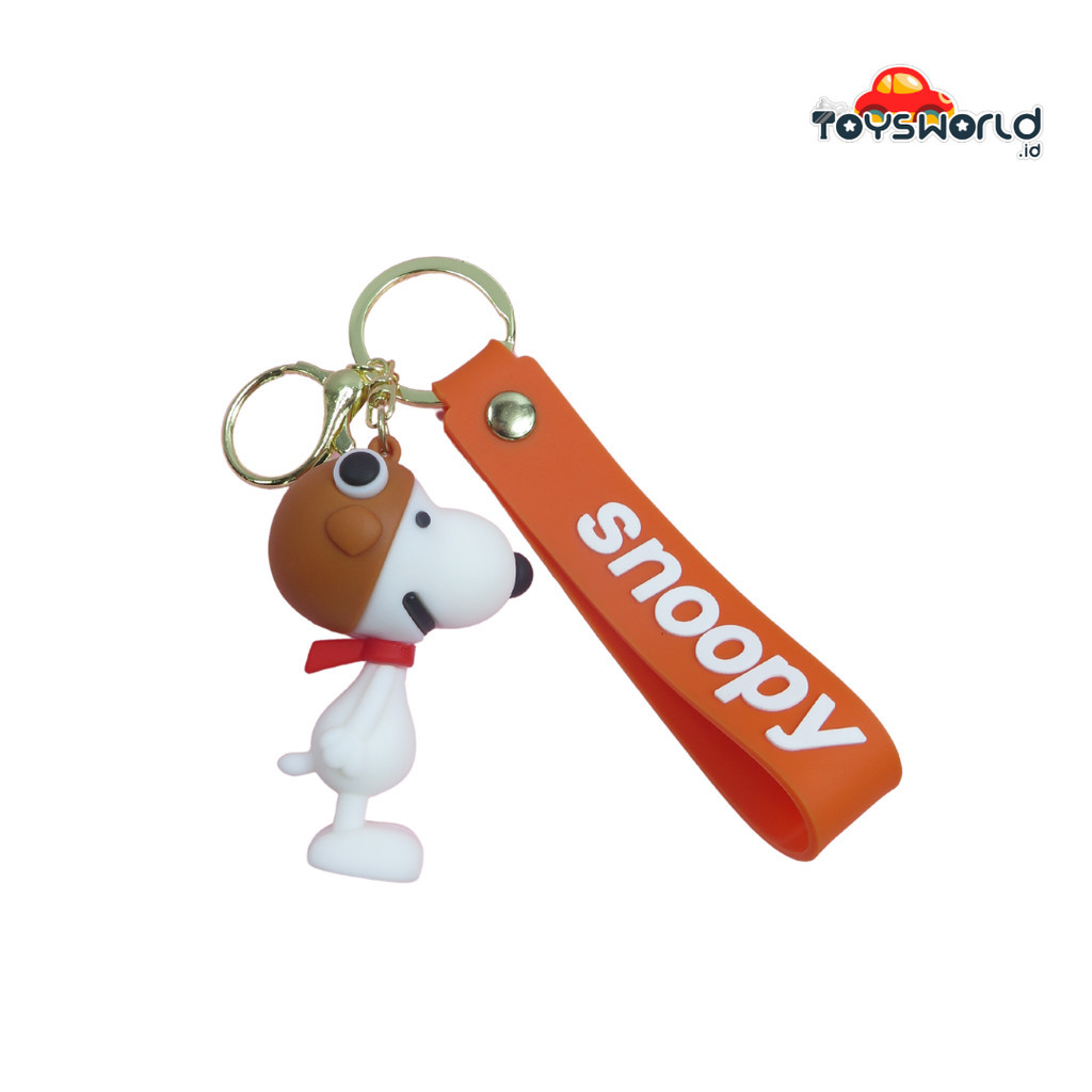 Jual Keychain Snoopy Pilot - Gantungan Kunci | Shopee Indonesia