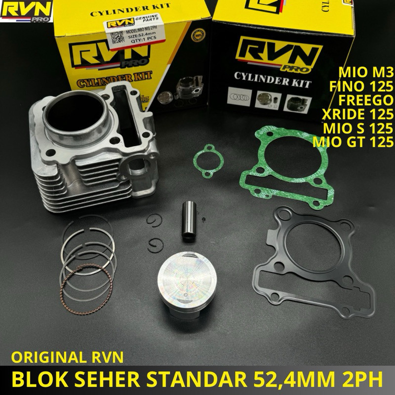 Jual BLOK SEHER BORING BLOCK SEHER CYLINDER BLOK MIO M3 FINO Fi 125 X RIDE 125 MIO GT 125 XRIDE ...