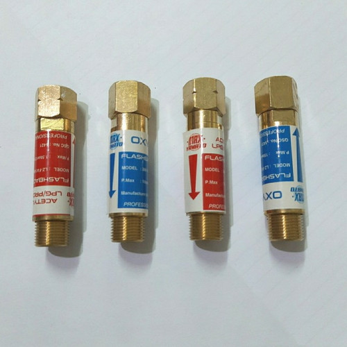 Jual FLASHBACK ARRESTOR OXY ACETYLENE LPG STANG TORCH 3/8" | Shopee ...