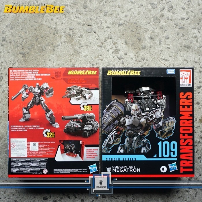 Jual Transformers Bumblebee Concept Art MEGATRON Leader Class SS109 SS 109 Studio Series ...