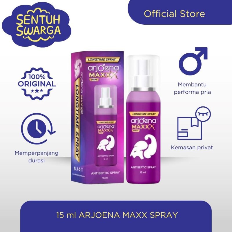 Jual Arjoena Maxx Spray Penunjang Performa | Magic Spray Super Power ...