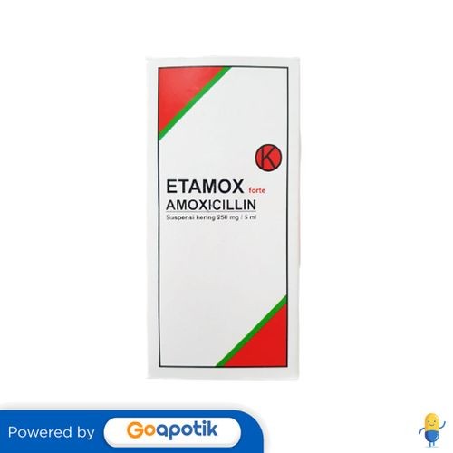 Jual Etamox Forte 250 Mg/5 Ml Dry Syrup 60 Ml | Shopee Indonesia