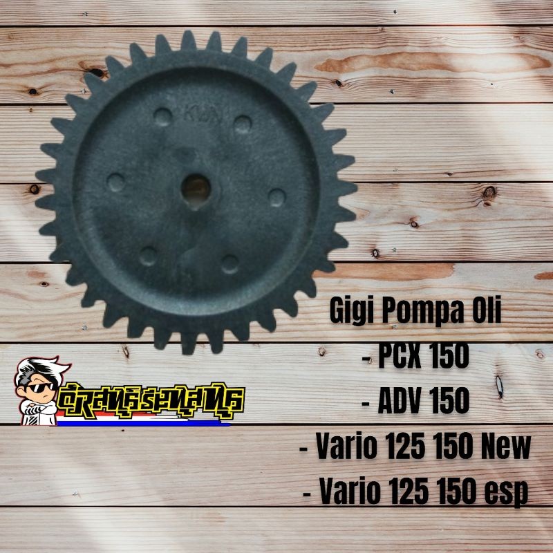 Jual gear gigi pompa oli vario 125 150 old new adv pcx 150 kwn original | Shopee Indonesia
