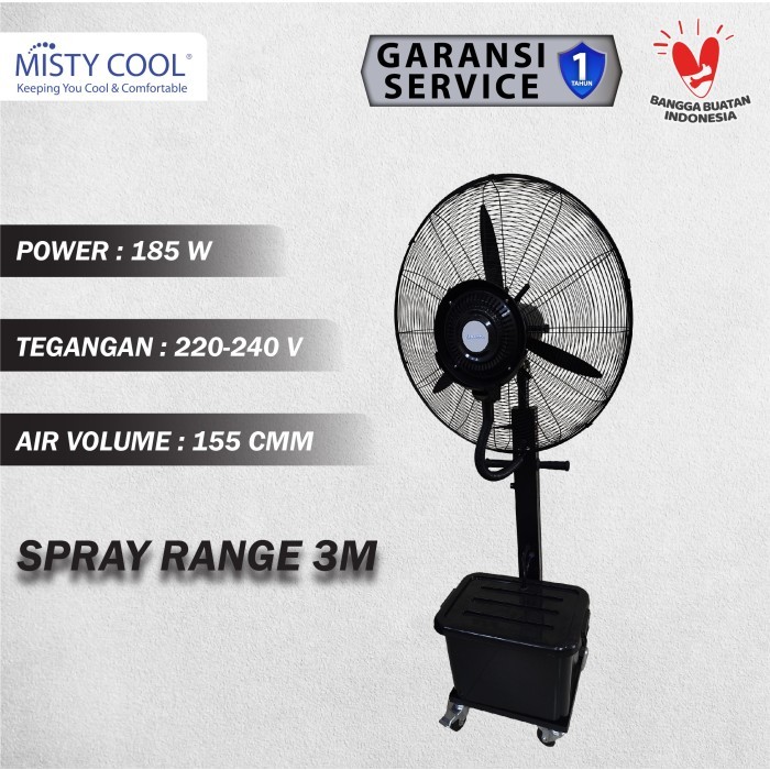 Jual CKE Spray Fan Kipas Angin Embun Air 30 Inch 40 L Mist Fan Kipas ...