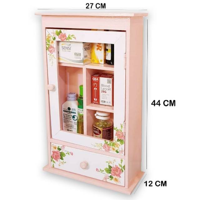 Jual Rak Kotak tempat Obat P3k Tempat Penyimpanan Gantung Hiasan ...