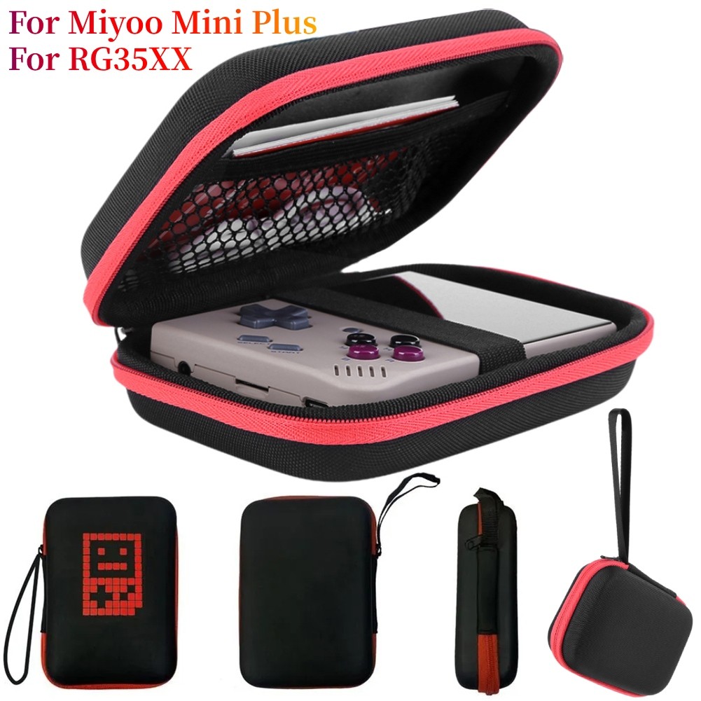 Jual Handheld Game Console Case Bag,Carrying Case Cover for Miyoo Mini ...