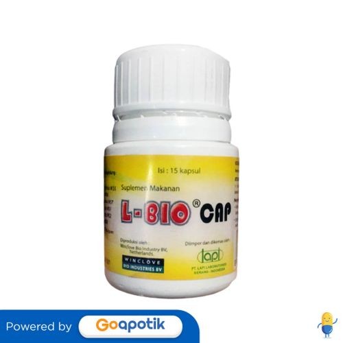 Jual L-Bio Botol Isi 15 Kapsul | Shopee Indonesia
