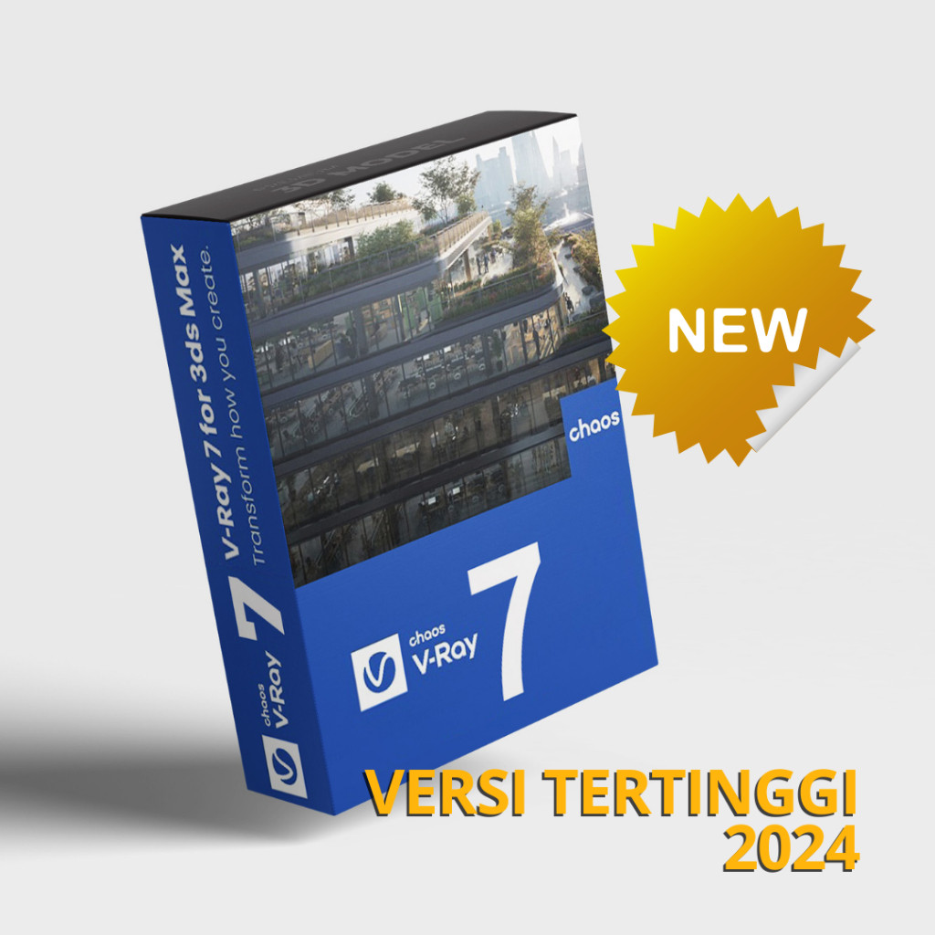 Jual VRay 7 (Build 7.00.02) for 3ds Max 2025, 2024, 2023, 2022, 2021 ...