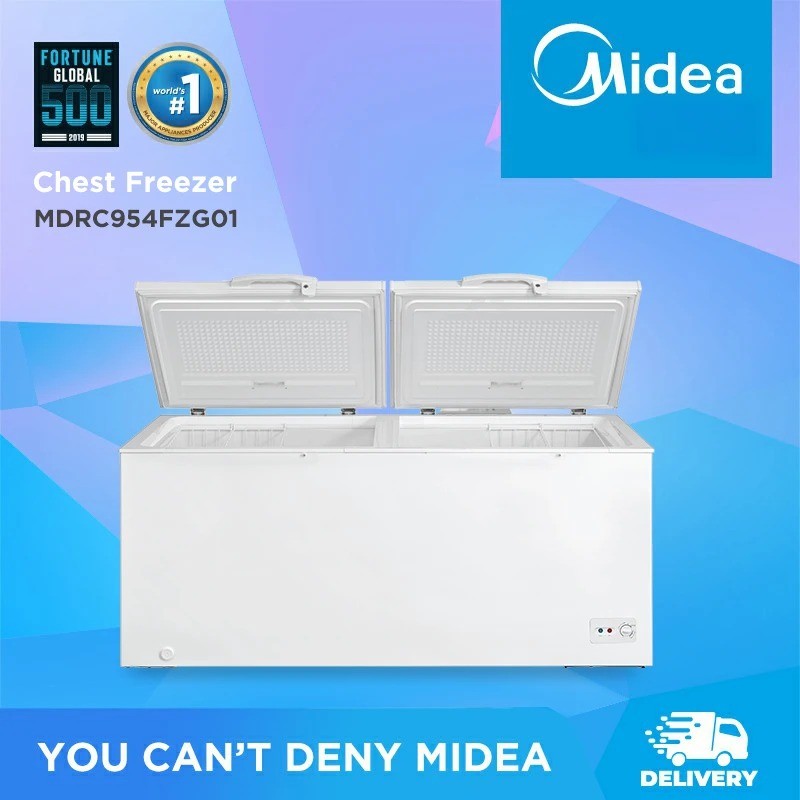 Jual Midea Chest Freezer Box & Chiller 702 Liter Cepat Beku Kapasitas ...