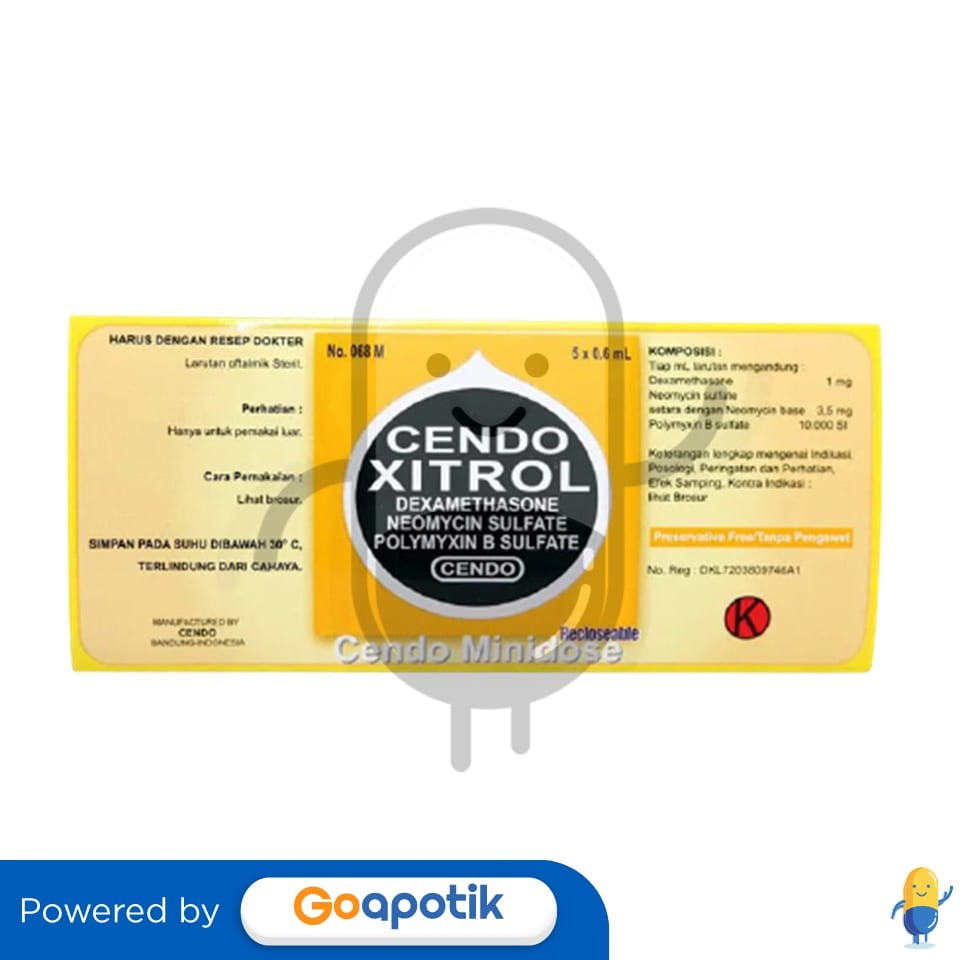 Jual Cendo Xitrol Tetes Mata Box 5 X 0.6 Ml Minidose | Shopee Indonesia