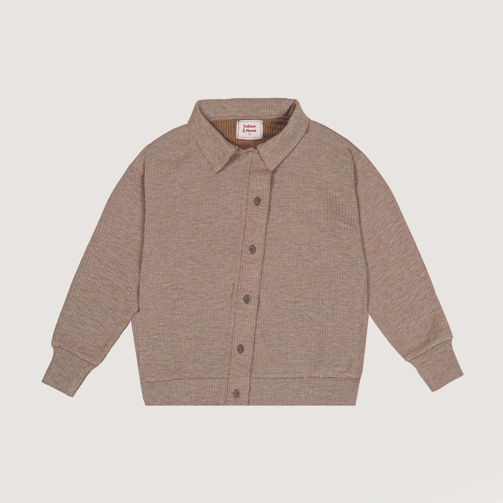 Jual SABINE AND HEEM - KYTA Rib Cardigan - Brown - Cardigan Anak ...