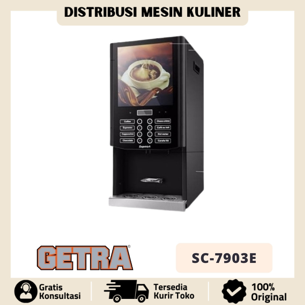 Jual MESIN KOPI PROFESIONAL COFFEE MIX DISPENSER GETRA SC-7903E SEMI ...