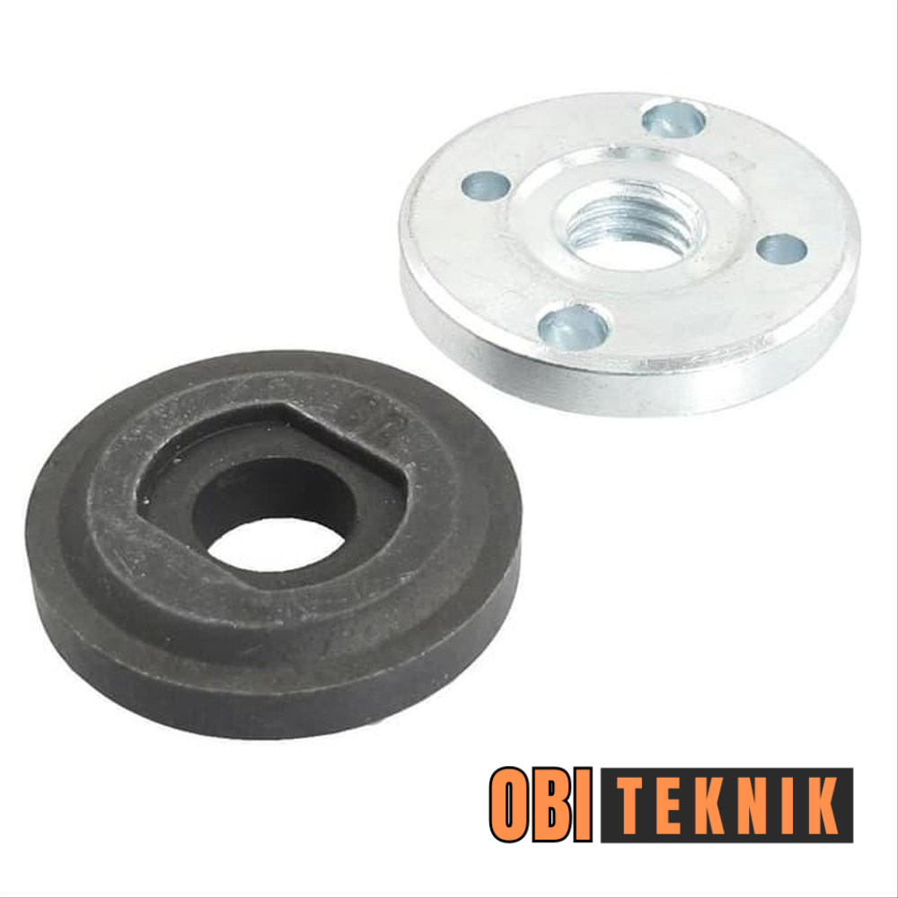 Jual Baut Pengunci Mata Gerinda 4 Inch – Flange Nut / Lock Nut Cocok ...