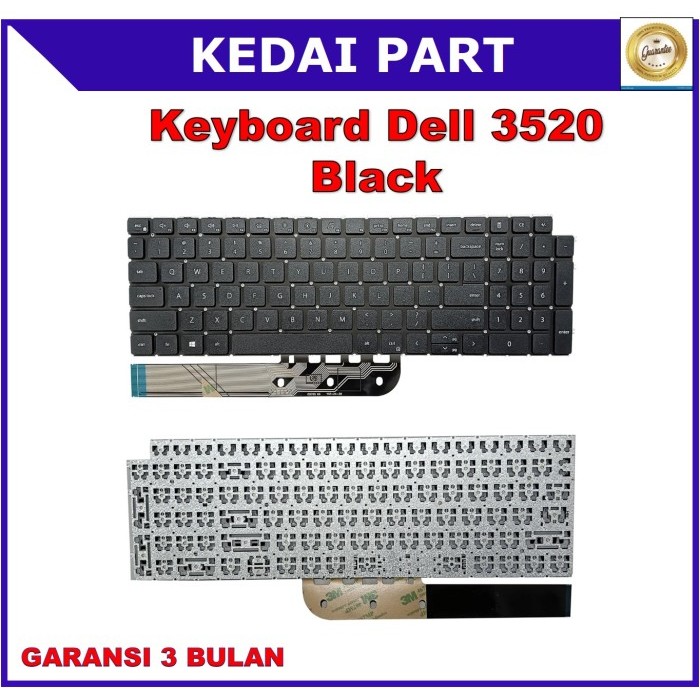 Jual Keyboard Dell Latitude 3520 3530 E3520 Inspiron 15 3510 3511 3525 ...