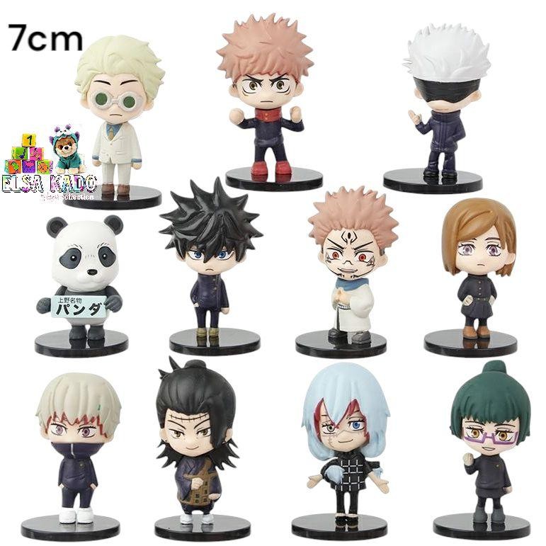 Jual Action Figure Jujutsu Kaisen Chibi 7cm Miniatur Satoru Gojo ...