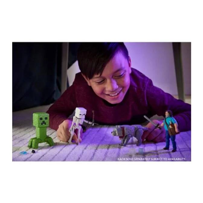 Jual MINECRAFT MOVIE Core Figures 4 Inch Assorted JFR44 | Shopee Indonesia