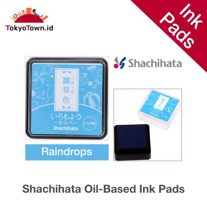 Jual Color Ink Pads for Stamps Shachihata Japanese Oil-Based Many ...