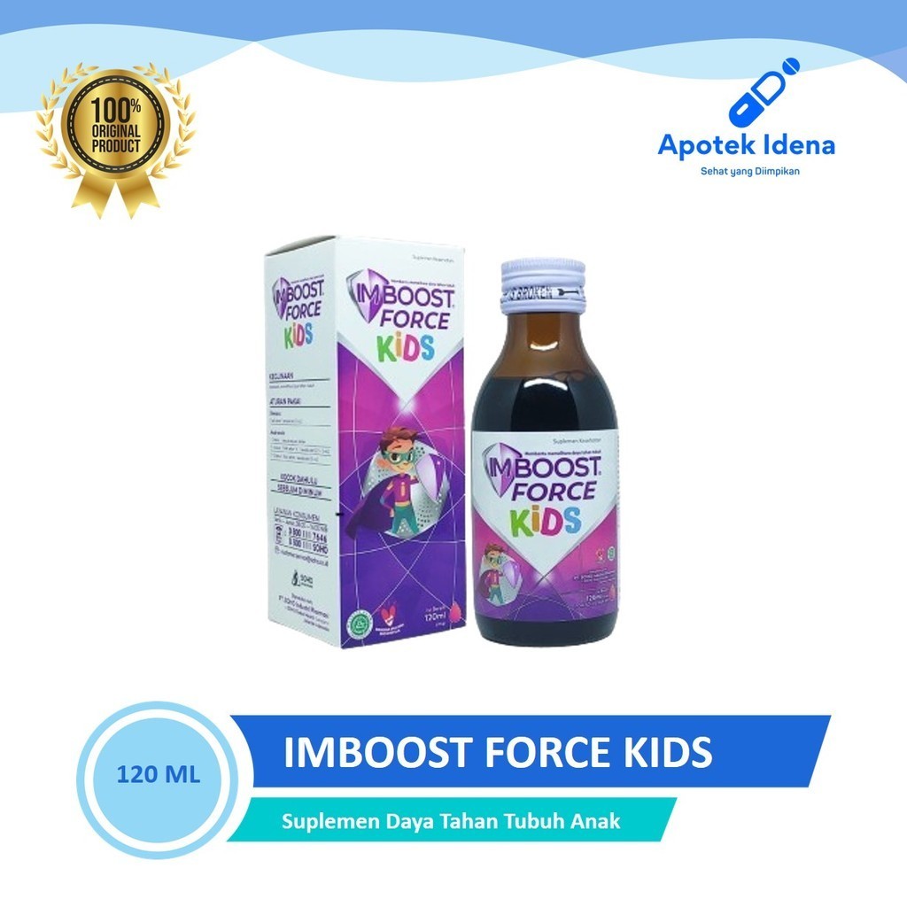 Jual IMBOOST FORCE KIDS SYRUP SIRUP 120 ml - Menjaga Daya Tahan Tubuh ...