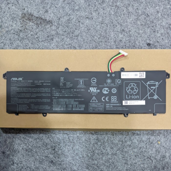 Jual ORIGINAL baterai laptop asus VivoBook 14X M1403Q type C31N1905 bergaransi | Shopee Indonesia