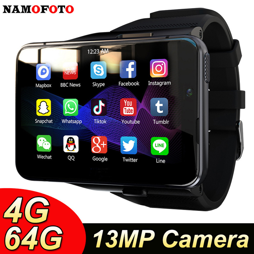 Jual Men 4G Lte Smart Watch Detachable SIM Card 4GB RAM 64GB ROM ...