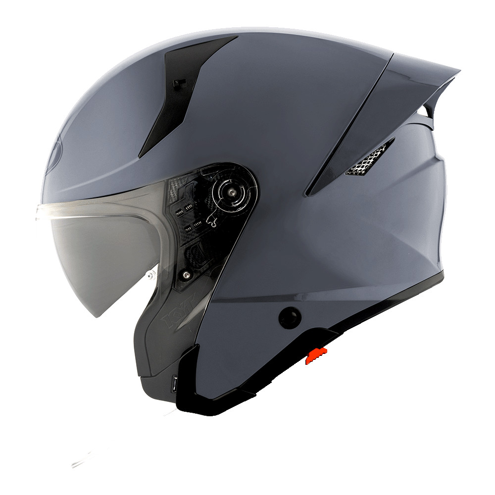 Jual HELM KYT TTR JET PLAIN - GORILLA GREY GLOSSY | Shopee Indonesia