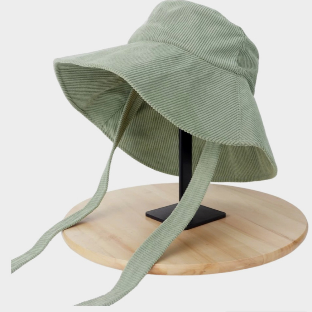 Jual Bucket topi daun lebar Hat Bahan Corduroy Topi hat kasual new ...