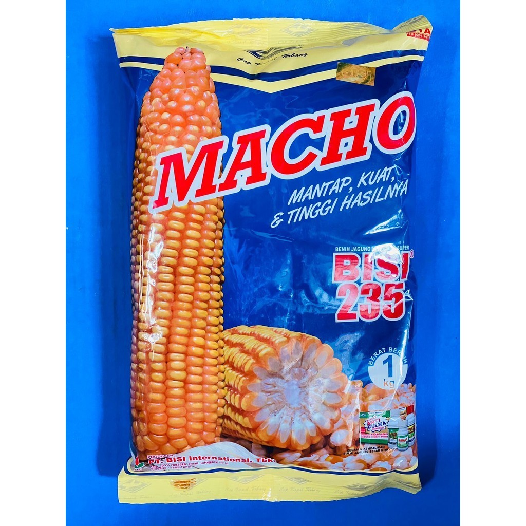 Jual BISI 235 MACHO Benih jagung tahan bulai isi 1kg dr CAP KAPAL ...