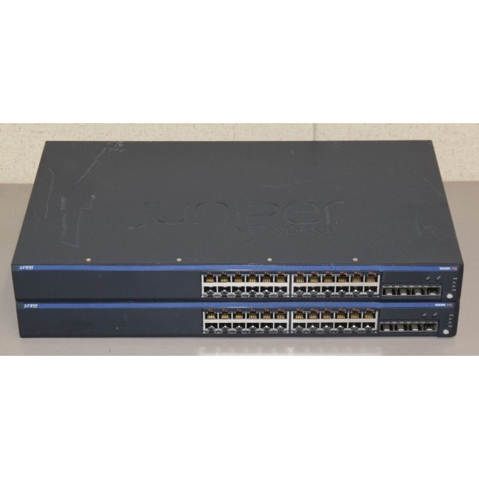 Jual JUNIPER Switch Managed EX2200-24P-4G 24PORT/POE-GIGABYTE | Shopee ...