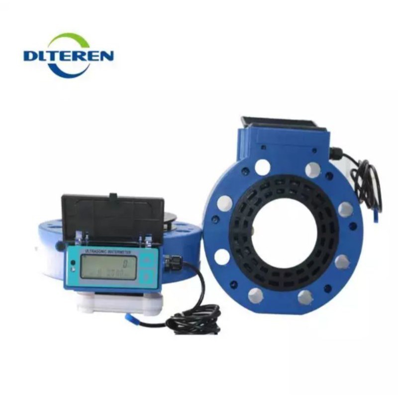 Jual T3 Sandwich Ultrasonic Remote Reading Water Flow Meter diameter ...