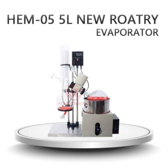 Jual Rotary evaporator manual lift vacuum rotovap 5L lab distilation equipment | Shopee Indonesia