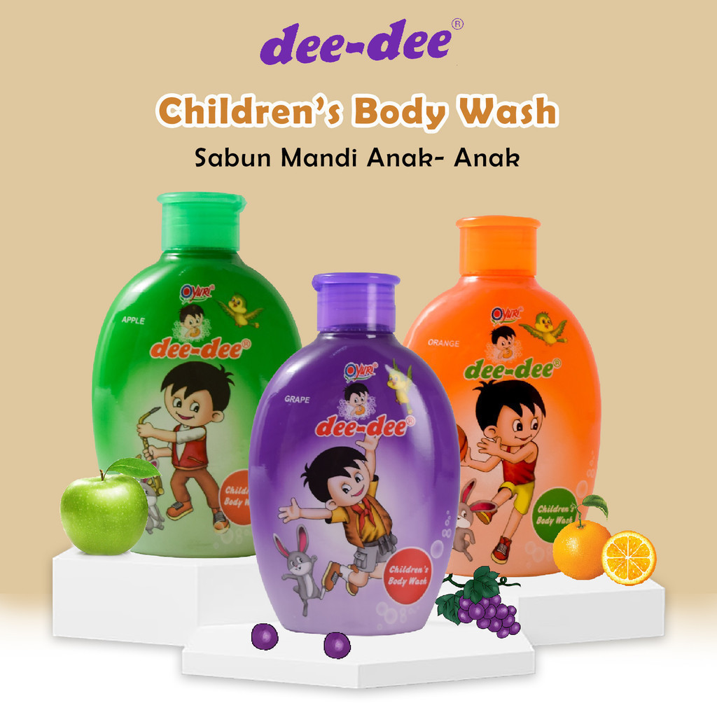 Jual Dee Dee Chirldren Body Wash Sabun Mandi Cair 225ml | Shopee Indonesia
