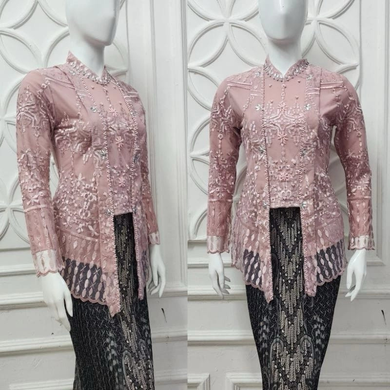 Jual Realpict Kutu Baru Kerah Sanghai Modern / Kebaya Tunik / Tunik Borkat / Kebaya Modren ...