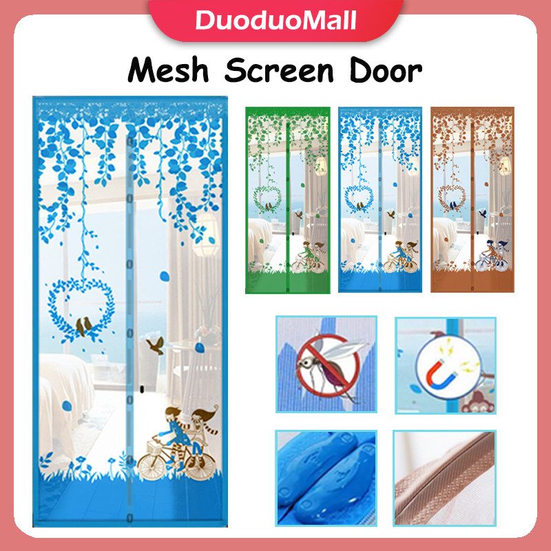 Jual Mesh Screen Door/Full Frame Auto Close/Tirai Magnet Anti Nyamuk ...