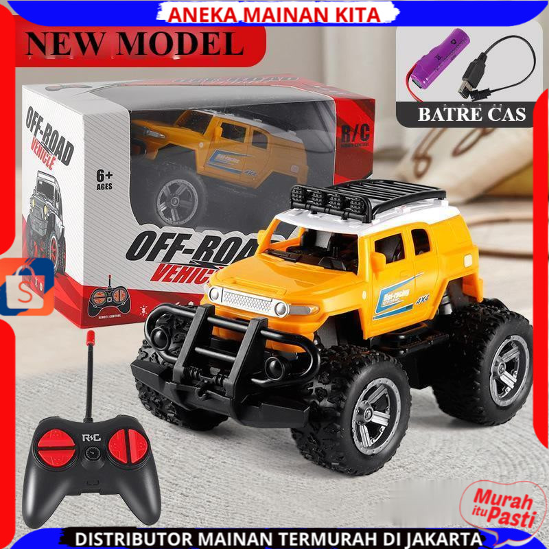 Jual Mobil Remote Control Baterai Cas Mini Car Jeep Offroad Rock ...