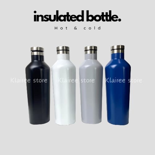 Jual BOTOL TERMOS VACUUM FLASK STAINLESS STEEL WATER INSULATED BOTTLE ...