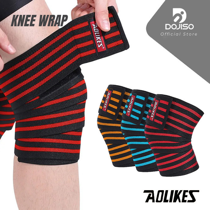 Jual Knee Wrap Aolikes Velcro 7165 Pelindung Lutut Kaki Knee Support ...